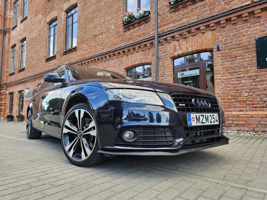 Blue Audi A4 2009 in Kaunas, with an engine capacity of 1.97 L and mileage of 310 thousand km for 5800 €, photo 6 on AUTOMOTO.COM.LV