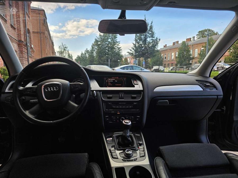 Blue Audi A4 2009 in Kaunas, with an engine capacity of 1.97 L and mileage of 310 thousand km for 5800 €, photo 20 on AUTOMOTO.COM.LV