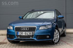 Blue Audi A4 2009 in Riga, with an engine capacity of 2.00 L and mileage of 255 thousand km for 5990 €, photo 4 on AUTOMOTO.COM.LV