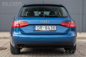 Blue Audi A4 2009 in Riga, with an engine capacity of 2.00 L and mileage of 255 thousand km for 5990 €, photo 6 on AUTOMOTO.COM.LV