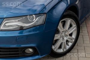 Blue Audi A4 2009 in Riga, with an engine capacity of 2.00 L and mileage of 255 thousand km for 5990 €, photo 16 on AUTOMOTO.COM.LV