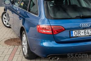 Blue Audi A4 2009 in Riga, with an engine capacity of 2.00 L and mileage of 255 thousand km for 5990 €, photo 18 on AUTOMOTO.COM.LV