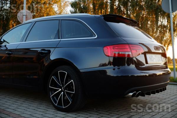 Zils Audi A4 2009 Liepāja, ar dzinēja tilpumu 2.00 L un nobraukumu 365 tūkst. km par 5500 €, foto 4 vietnē AUTOMOTO.COM.LV