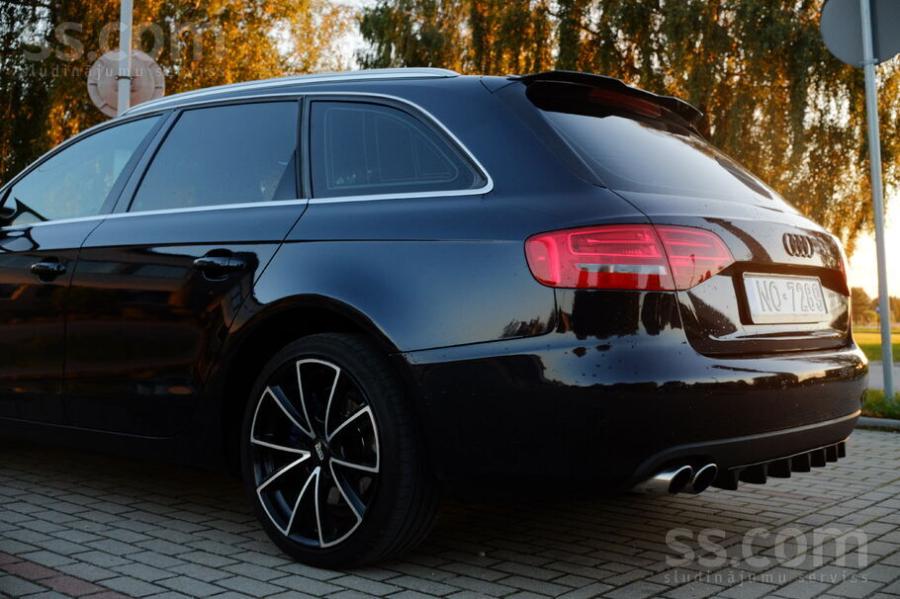 Zils Audi A4 2009 Liepāja, ar dzinēja tilpumu 2.00 L un nobraukumu 365 tūkst. km par 5500 €, foto 4 vietnē AUTOMOTO.COM.LV