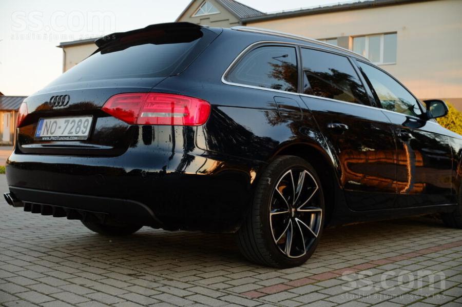 Zils Audi A4 2009 Liepāja, ar dzinēja tilpumu 2.00 L un nobraukumu 365 tūkst. km par 5500 €, foto 5 vietnē AUTOMOTO.COM.LV