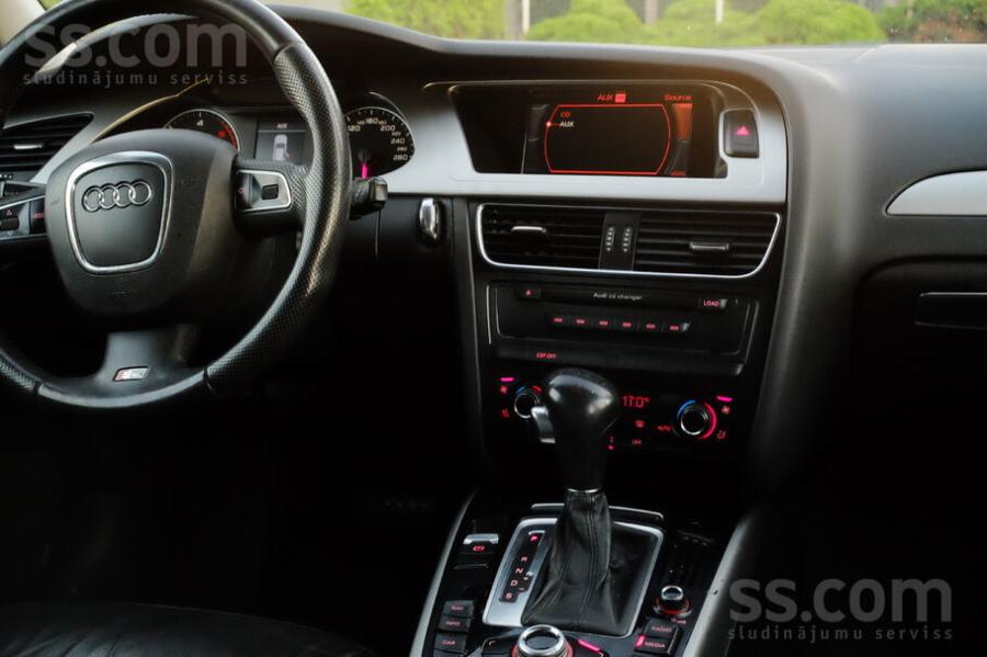 Zils Audi A4 2009 Liepāja, ar dzinēja tilpumu 2.00 L un nobraukumu 365 tūkst. km par 5500 €, foto 9 vietnē AUTOMOTO.COM.LV