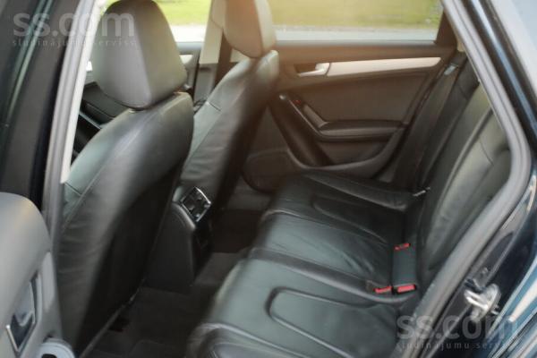 Zils Audi A4 2009 Liepāja, ar dzinēja tilpumu 2.00 L un nobraukumu 365 tūkst. km par 5500 €, foto 11 vietnē AUTOMOTO.COM.LV