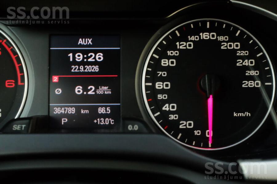 Zils Audi A4 2009 Liepāja, ar dzinēja tilpumu 2.00 L un nobraukumu 365 tūkst. km par 5500 €, foto 15 vietnē AUTOMOTO.COM.LV