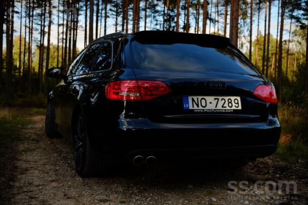 Blue Audi A4 2009 in Liepaja, with an engine capacity of 2.00 L and mileage of 365 thousand km for 4800 €, photo 8 on AUTOMOTO.COM.LV