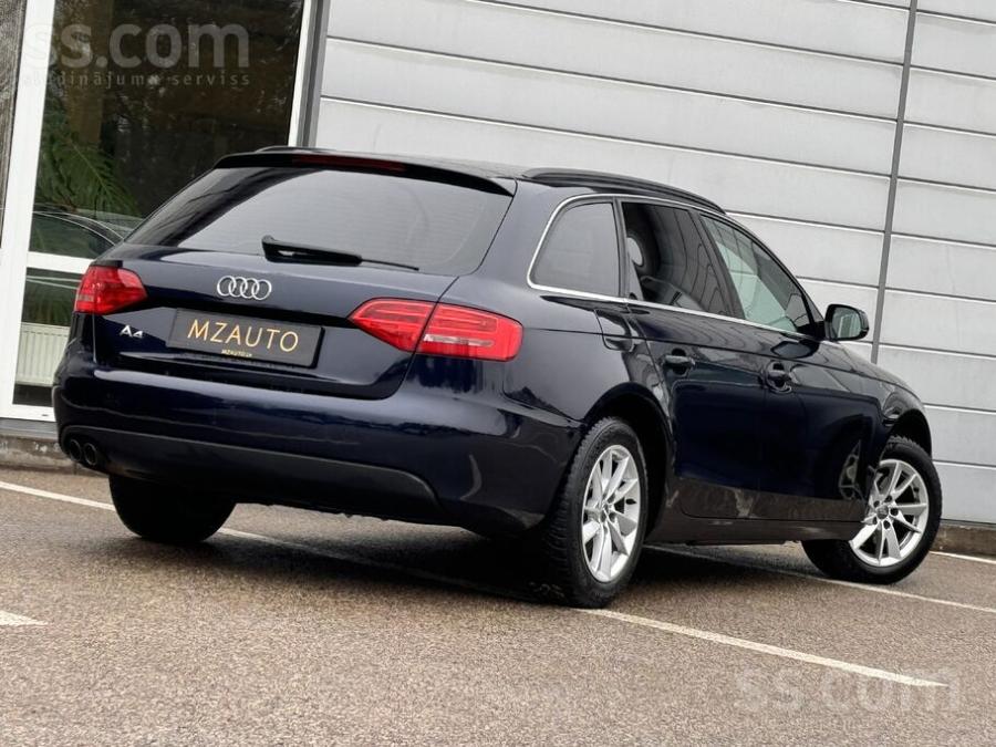 Blue Audi A4 2010 in Tukums, with an engine capacity of 2.00 L and mileage of 288 thousand km for 2550 €, photo 4 on AUTOMOTO.COM.LV