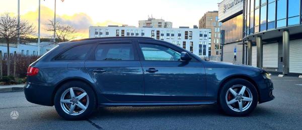 Blue Audi A4 2010 in Vilnius, with an engine capacity of 1.97 L and mileage of 418 thousand km for 4300 €, photo 5 on AUTOMOTO.COM.LV