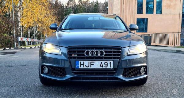 Blue Audi A4 2010 in Vilnius, with an engine capacity of 1.97 L and mileage of 418 thousand km for 4300 €, photo 7 on AUTOMOTO.COM.LV