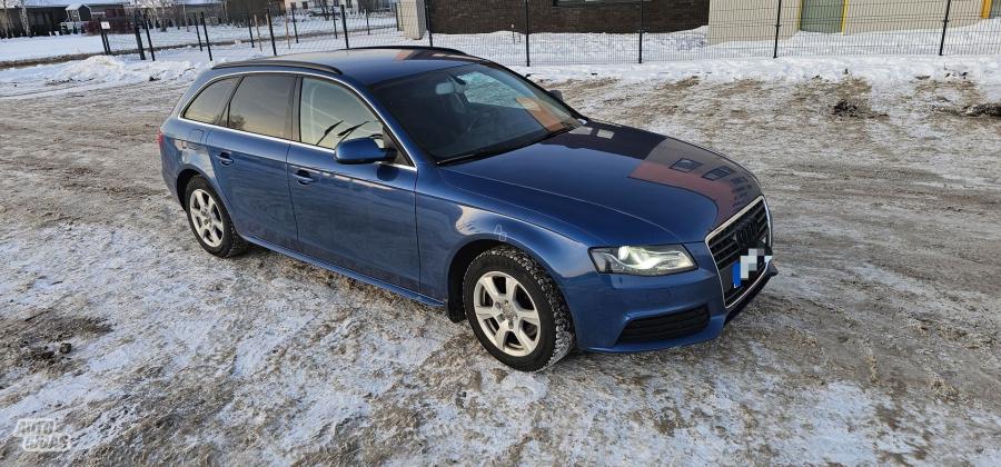 Zils Audi A4 2010 Kauņa, ar dzinēja tilpumu 2.00 L un nobraukumu 400 tūkst. km par 3450 €, foto 1 vietnē AUTOMOTO.COM.LV