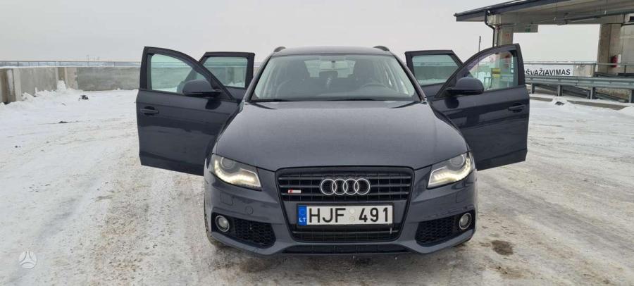 Zils Audi A4 2010 Viļņa, ar dzinēja tilpumu 1.97 L un nobraukumu 418 tūkst. km par 4500 €, foto 15 vietnē AUTOMOTO.COM.LV