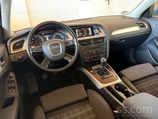 Zils Audi A4 2010 Tukums, ar dzinēja tilpumu 2.00 L un nobraukumu 304 tūkst. km par 5999 €, foto 6 vietnē AUTOMOTO.COM.LV