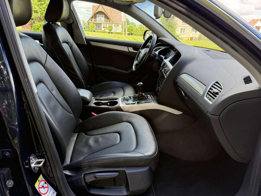 Zils Audi A4 2010 Utena, ar dzinēja tilpumu 1.97 L un nobraukumu 310 tūkst. km par 5650 €, foto 17 vietnē AUTOMOTO.COM.LV