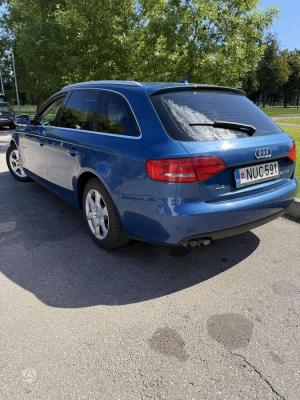 Blue Audi A4 2010 in Panevezys, with an engine capacity of 1.97 L and mileage of 280 thousand km for 4500 €, photo 4 on AUTOMOTO.COM.LV