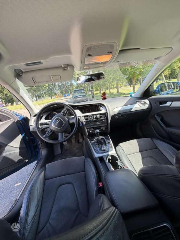 Zils Audi A4 2010 Panevēža, ar dzinēja tilpumu 1.97 L un nobraukumu 280 tūkst. km par 4500 €, foto 5 vietnē AUTOMOTO.COM.LV