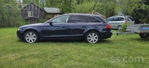 Blue Audi A4 2010 in Liepaja, with an engine capacity of 2.70 L and mileage of 345 thousand km for 6000 €, photo  on AUTOMOTO.COM.LV