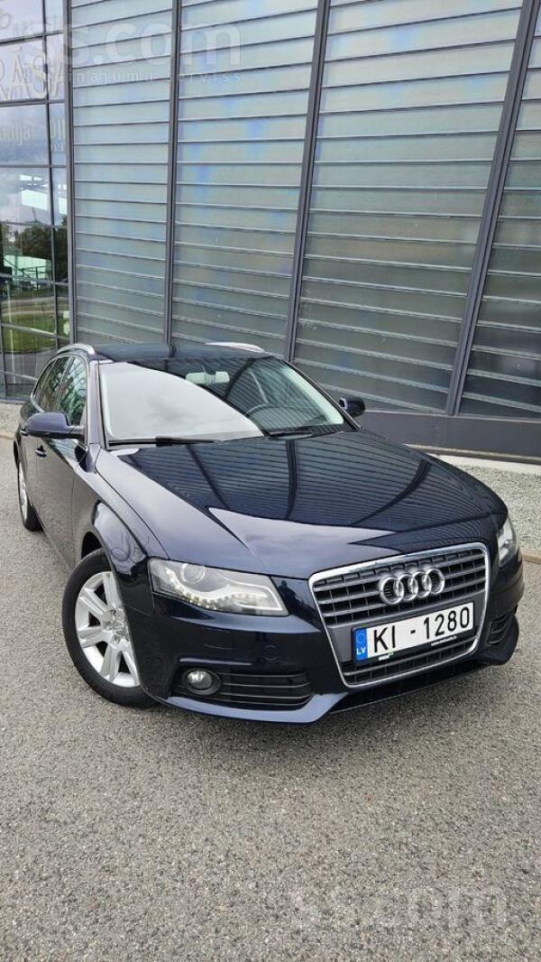 Blue Audi A4 2010 in Liepaja, with an engine capacity of 2.70 L and mileage of 345 thousand km for 6000 €, photo 9 on AUTOMOTO.COM.LV