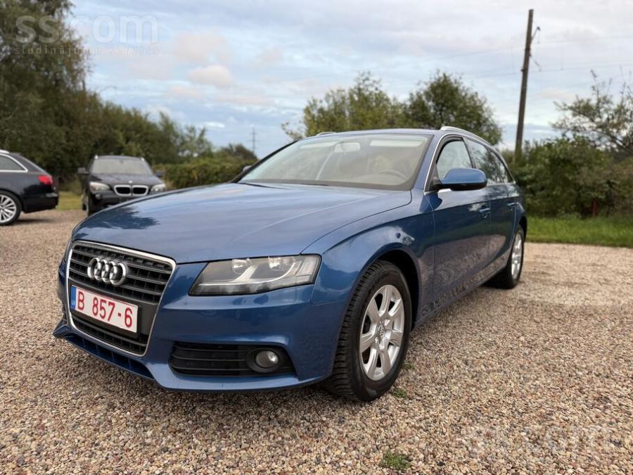 Blue Audi A4 2010 in Tukums, with an engine capacity of 1.80 L and mileage of 240 thousand km for 4990 €, photo 1 on AUTOMOTO.COM.LV