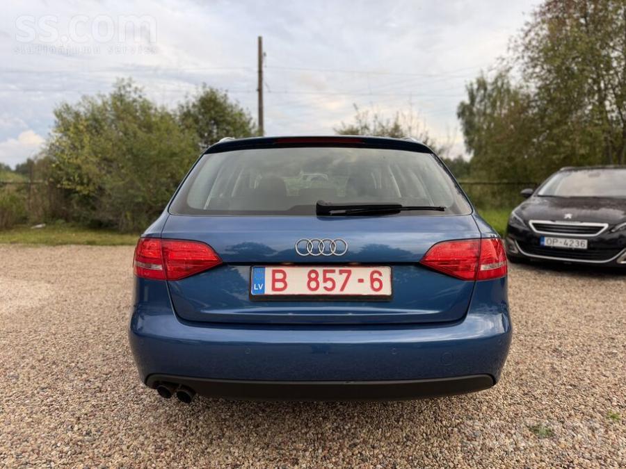 Blue Audi A4 2010 in Tukums, with an engine capacity of 1.80 L and mileage of 240 thousand km for 4990 €, photo 18 on AUTOMOTO.COM.LV