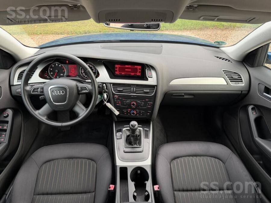Blue Audi A4 2010 in Tukums, with an engine capacity of 1.80 L and mileage of 240 thousand km for 4990 €, photo 20 on AUTOMOTO.COM.LV
