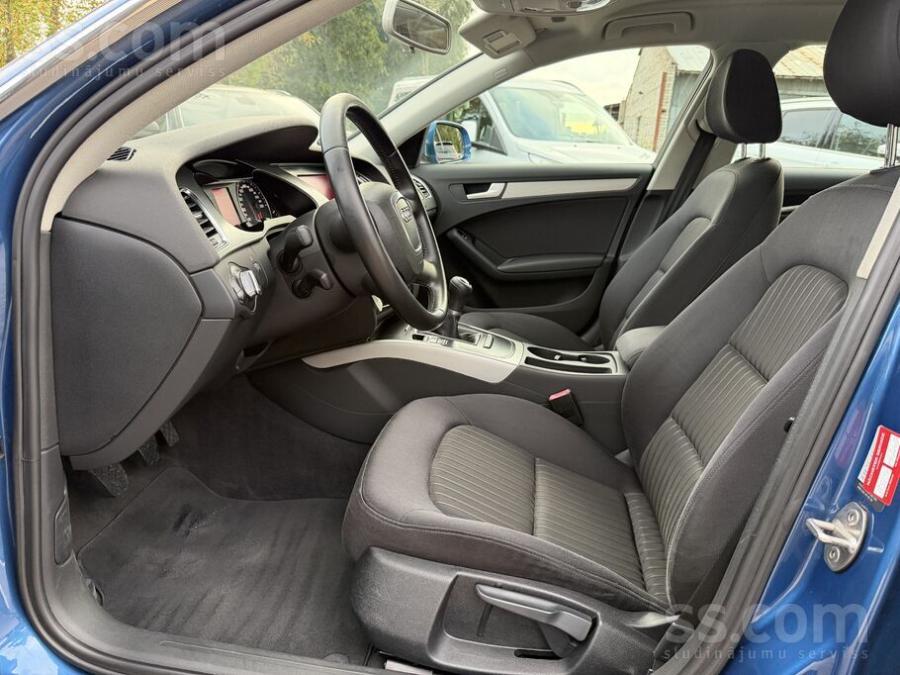 Blue Audi A4 2010 in Tukums, with an engine capacity of 1.80 L and mileage of 240 thousand km for 4990 €, photo 21 on AUTOMOTO.COM.LV