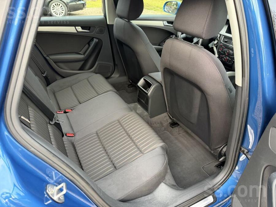 Blue Audi A4 2010 in Tukums, with an engine capacity of 1.80 L and mileage of 240 thousand km for 4990 €, photo 25 on AUTOMOTO.COM.LV