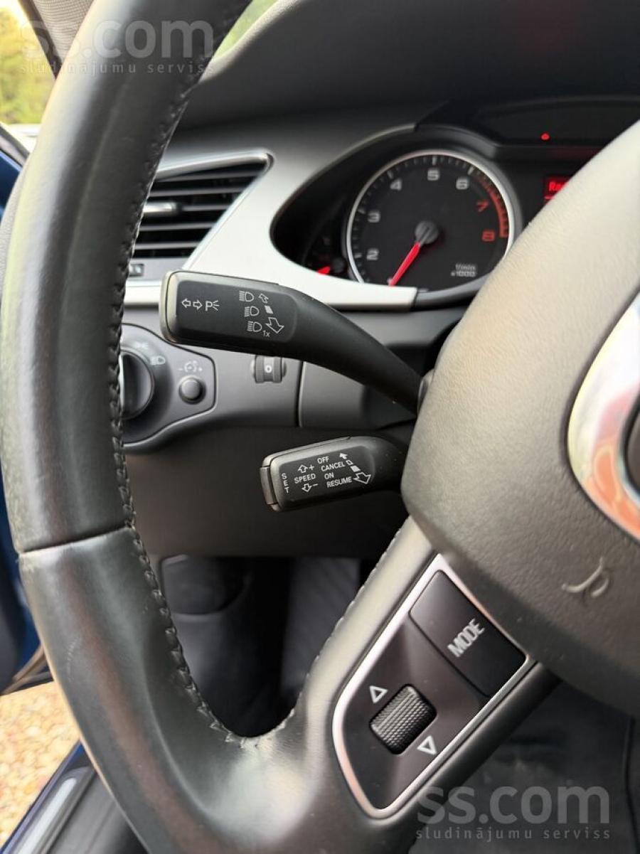 Blue Audi A4 2010 in Tukums, with an engine capacity of 1.80 L and mileage of 240 thousand km for 4990 €, photo 31 on AUTOMOTO.COM.LV