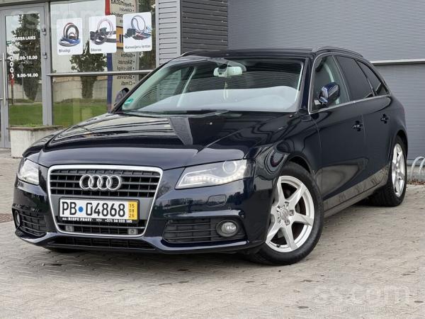 Zils Audi A4 2010 Jēkabpils, ar dzinēja tilpumu 2.00 L un nobraukumu 232 tūkst. km par 6700 €, foto 1 vietnē AUTOMOTO.COM.LV