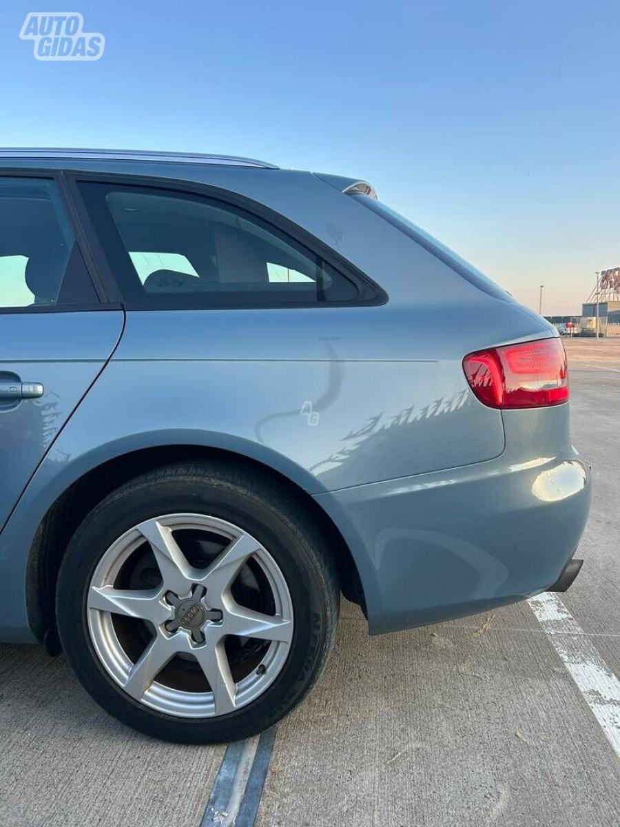 Blue Audi A4 2010 in Vilnius, with an engine capacity of 2.00 L and mileage of 310 thousand km for 4899 €, photo 10 on AUTOMOTO.COM.LV