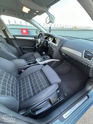 Blue Audi A4 2010 in Vilnius, with an engine capacity of 2.00 L and mileage of 310 thousand km for 4899 €, photo 12 on AUTOMOTO.COM.LV