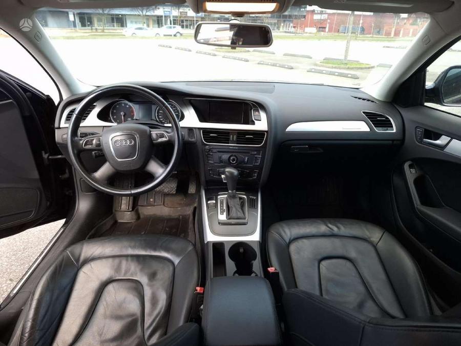 Zils Audi A4 2011 Klaipėda, ar dzinēja tilpumu 1.98 L un nobraukumu 122 tūkst. km par 5000 €, foto 6 vietnē AUTOMOTO.COM.LV