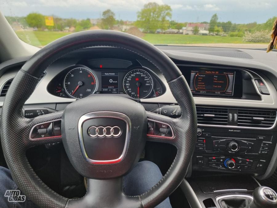 Blue Audi A4 2011 in Siauliai, with an engine capacity of 2.00 L and mileage of 342 thousand km for 6500 €, photo 9 on AUTOMOTO.COM.LV