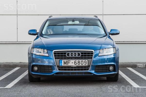 Blue Audi A4 2011 in Riga, with an engine capacity of 2.00 L and mileage of 384 thousand km for 4990 €, photo 2 on AUTOMOTO.COM.LV
