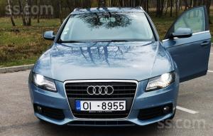Zils Audi A4 2011 Daugavpils, ar dzinēja tilpumu 2.00 L un nobraukumu 215 tūkst. km par 6050 €, foto 1 vietnē AUTOMOTO.COM.LV