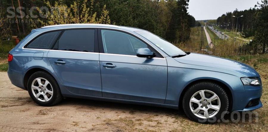 Zils Audi A4 2011 Daugavpils, ar dzinēja tilpumu 2.00 L un nobraukumu 215 tūkst. km par 6050 €, foto 6 vietnē AUTOMOTO.COM.LV