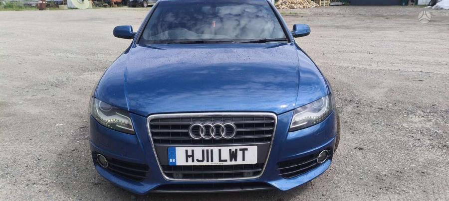 Zils Audi A4 2011 Kelmė, ar dzinēja tilpumu 1.97 L un nobraukumu 165 tūkst. km par 2390 €, foto 3 vietnē AUTOMOTO.COM.LV