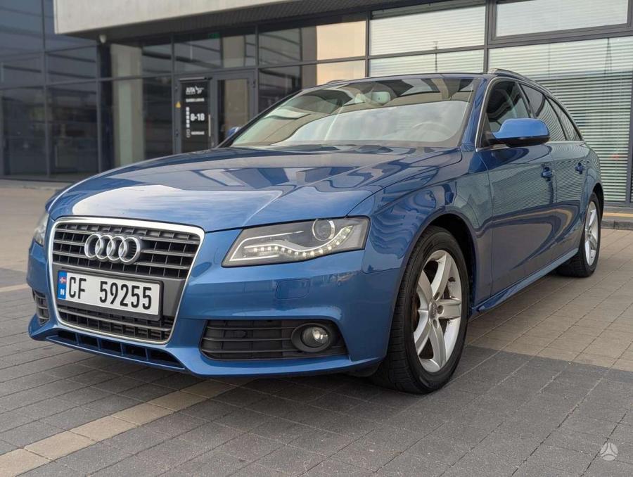 Zils Audi A4 2011 Kauņa, ar dzinēja tilpumu 1.97 L un nobraukumu 251 tūkst. km par 6500 €, foto 1 vietnē AUTOMOTO.COM.LV