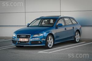 Zils Audi A4 2011 Rīga, ar dzinēja tilpumu 2.00 L un nobraukumu 335 tūkst. km par 6995 €, foto  vietnē AUTOMOTO.COM.LV