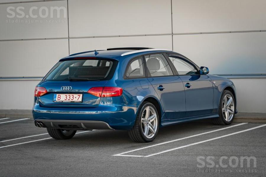 Zils Audi A4 2011 Rīga, ar dzinēja tilpumu 2.00 L un nobraukumu 335 tūkst. km par 6995 €, foto 5 vietnē AUTOMOTO.COM.LV