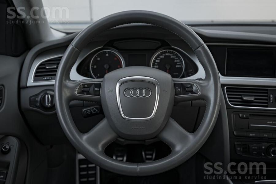 Zils Audi A4 2011 Rīga, ar dzinēja tilpumu 2.00 L un nobraukumu 335 tūkst. km par 6995 €, foto 20 vietnē AUTOMOTO.COM.LV