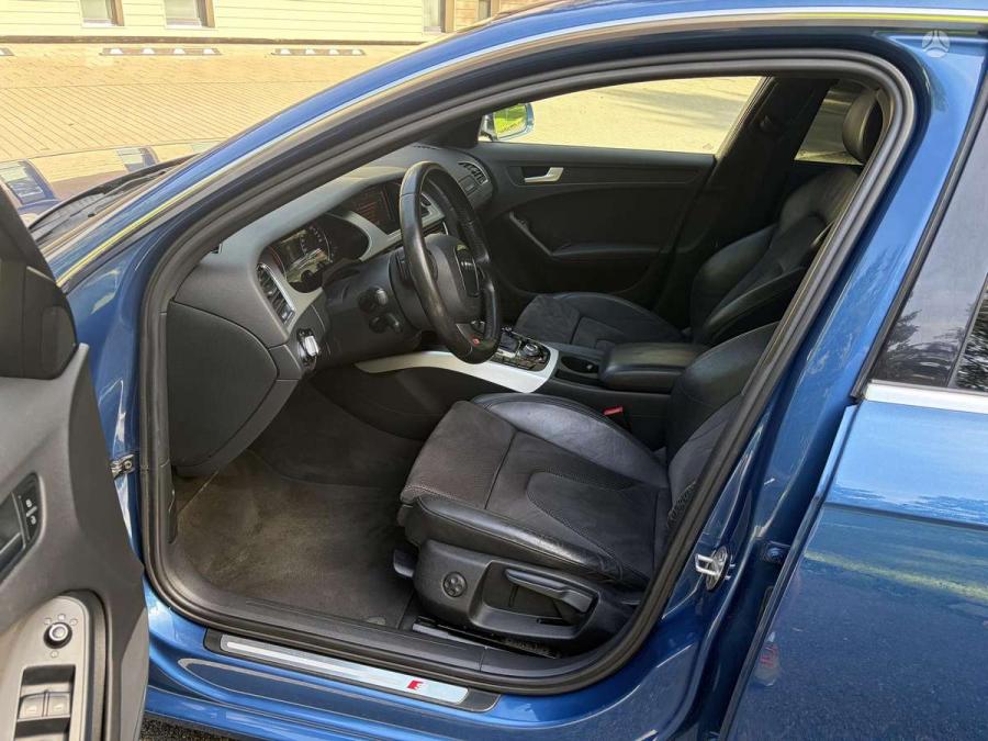 Blue Audi A4 2011 in Vilnius, with an engine capacity of 2.97 L and mileage of 296 thousand km for 4800 €, photo 7 on AUTOMOTO.COM.LV