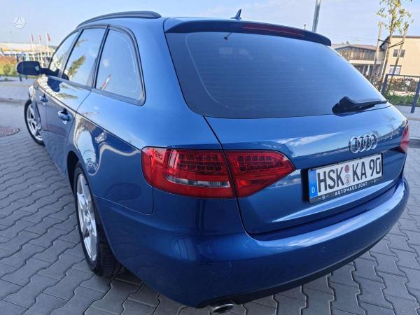 Blue Audi A4 2011 in Vilnius, with an engine capacity of 3.00 L and mileage of 285 thousand km for 7490 €, photo 10 on AUTOMOTO.COM.LV