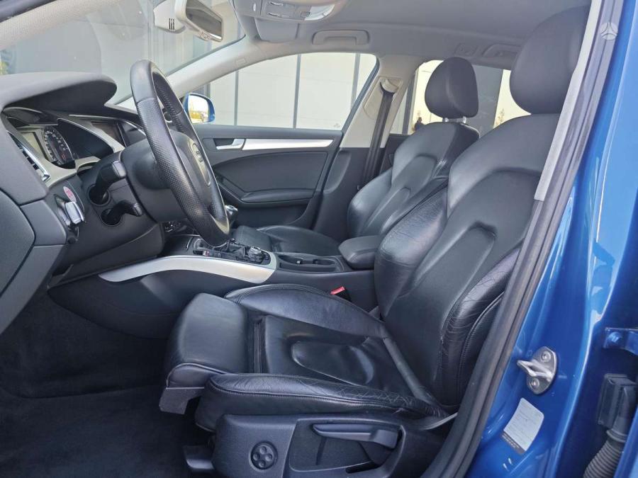 Blue Audi A4 2011 in Vilnius, with an engine capacity of 3.00 L and mileage of 285 thousand km for 7490 €, photo 20 on AUTOMOTO.COM.LV