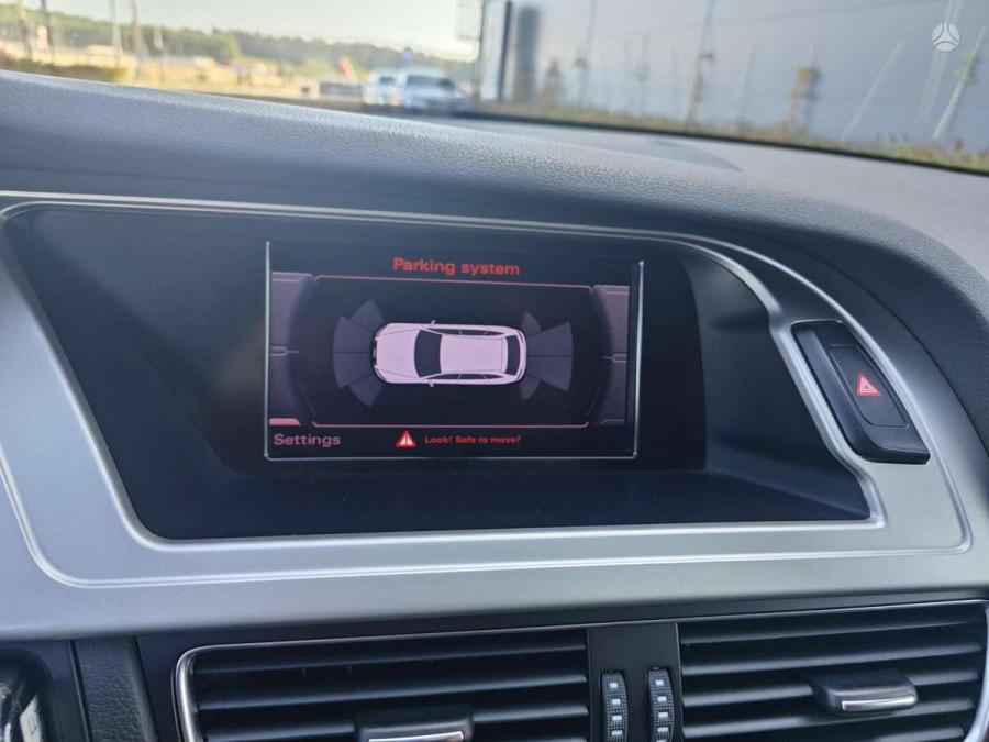 Blue Audi A4 2011 in Vilnius, with an engine capacity of 3.00 L and mileage of 285 thousand km for 7490 €, photo 40 on AUTOMOTO.COM.LV