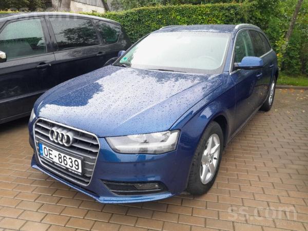 Blue Audi A4 2012 in Liepaja, with an engine capacity of 2.00 L and mileage of 159 thousand km for 8690 €, photo 2 on AUTOMOTO.COM.LV