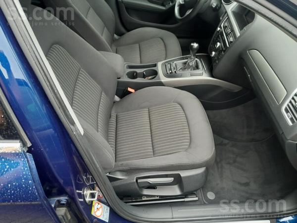Blue Audi A4 2012 in Liepaja, with an engine capacity of 2.00 L and mileage of 159 thousand km for 8690 €, photo 7 on AUTOMOTO.COM.LV