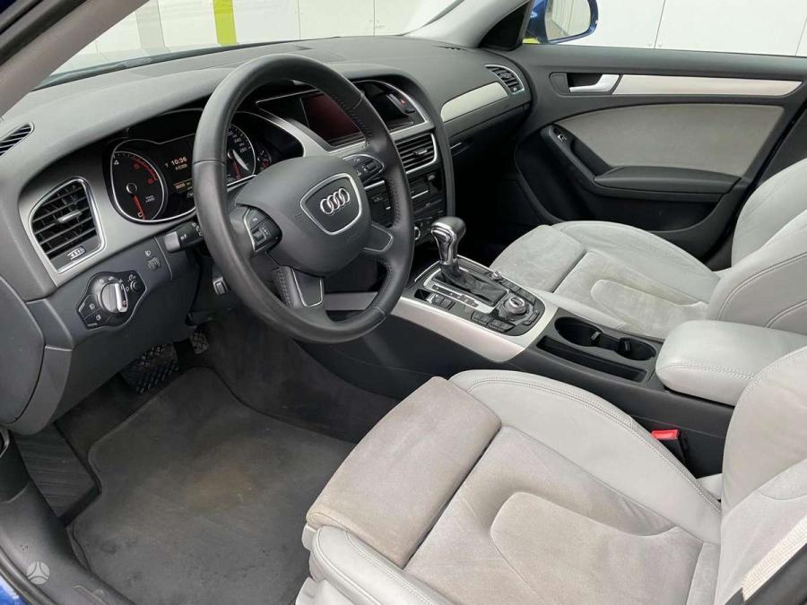 Blue Audi A4 2012 in Raseiniai, with an engine capacity of 1.97 L and mileage of 383 thousand km for 6100 €, photo 9 on AUTOMOTO.COM.LV
